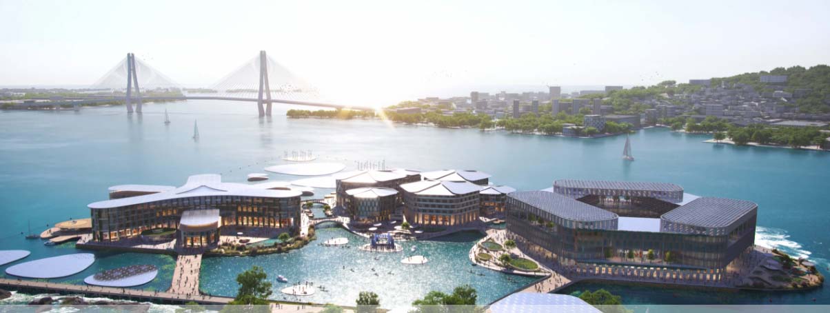 Oceanix Busan: La ciudad flotante que se adapta al cambio climático
